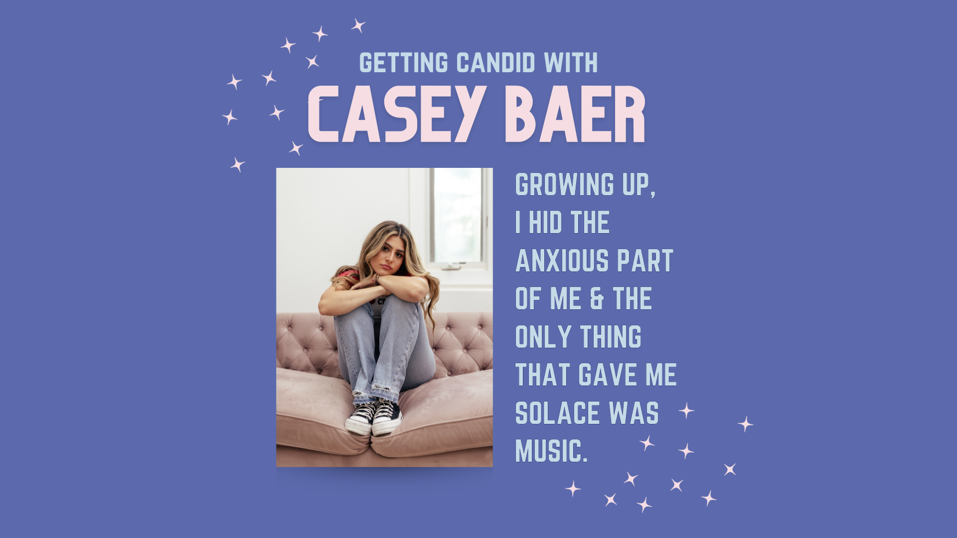 Getting Candid with Casey Baer [INTERVIEW] - Name 3 Songs